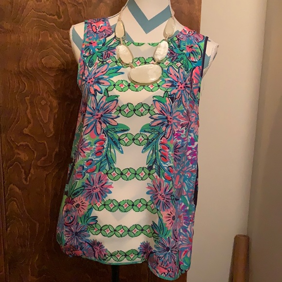 Lilly Pulitzer | Tops | Nwt Lilly Pulitzer Crossed Lions Iona Shell ...